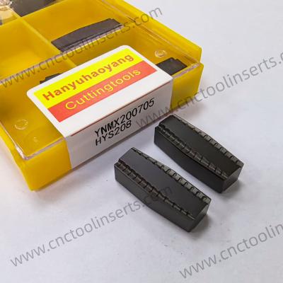 중국 착용 저항 탄화물 도구 삽입 견고한 중량 껍질 삽입 YNMX200705 판매용