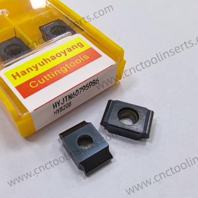 Κίνα Επαγγελματική σειρά CNC ελαστικών αλεξίπτωσης WC-Co PVD Coating HYJTN60795986 HYB208, εφαρμόζεται σε όλα τα υλικά που είναι δύσκολο να μεταποιηθούν με μηχανή, εκτός από τα υπερσυναλλέγματα προς πώληση