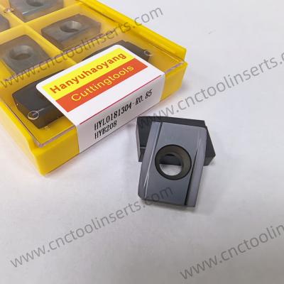 China Floating Boring Tool Inserts Wc-Co PVD Coating HYL0181304-R0.85 HYB208 For Deep Hole Machining, Typically Processed On Heavy-duty Boring Mills In CNC Machine Tools for sale