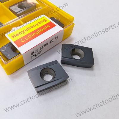 China Floating Boring Tool Inserts Wc-Co PVD Coating HYL0181304-R0.85 HYB208 For Deep Hole Machining, Typically Processed On Heavy-duty Boring Mills In CNC Machine Tools for sale