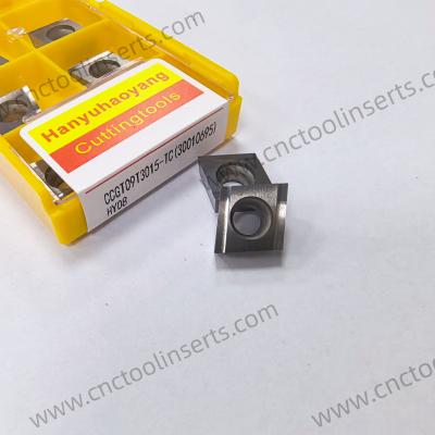China CNC-Bohreinsätze Wc-Co CCGT09T3015-TC (30010695), Unbeschichtete CNC-Wendeschneidplatten eignen sich für die Bearbeitung von Aluminiumlegierungsmaterialien. zu verkaufen