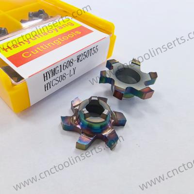 China Nicht-standardmäßige Nutschneideplatte, HYMG3212-2.0, Geeignet für die Bearbeitung von hitzebeständigen Legierungen, Anpassbare Schneideplatte zu verkaufen