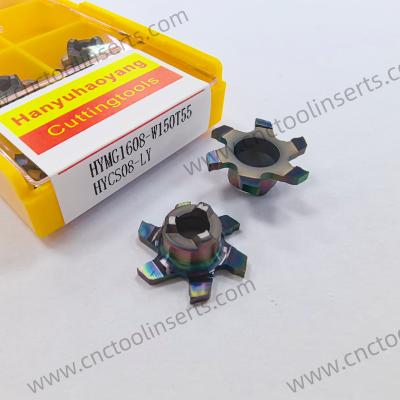China Nicht-standardmäßige Nutschneideplatte, HYMG3212-2.0, Geeignet für die Bearbeitung von hitzebeständigen Legierungen, Anpassbare Schneideplatte zu verkaufen