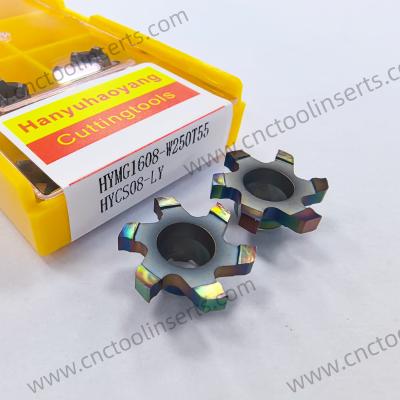 China Nicht-standardmäßige Nutschneideplatte, HYMG3212-2.0, Geeignet für die Bearbeitung von hitzebeständigen Legierungen, Anpassbare Schneideplatte zu verkaufen