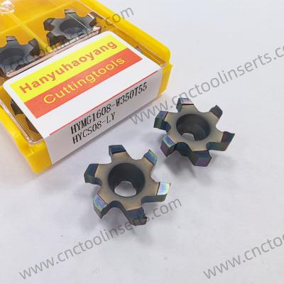 China Nicht-standardmäßige Nutschneideplatte, HYMG3212-2.0, Geeignet für die Bearbeitung von hitzebeständigen Legierungen, Anpassbare Schneideplatte zu verkaufen