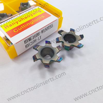 China Nicht-standardmäßige Nutschneideplatte, HYMG3212-2.0, Geeignet für die Bearbeitung von hitzebeständigen Legierungen, Anpassbare Schneideplatte zu verkaufen