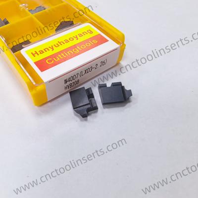 Cina W4007(LX03-2.26) Inserti a scanalatura CNC Produzione aerospaziale e lavorazione di stampi in vendita