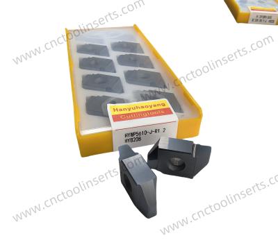 China Pastilhas da série de fresagem ciclônica CNC HYB208 revestidas a PVD, modelo HYWP5047-J, adequadas para usinagem de todos os materiais difíceis de cortar, exceto ligas de alta temperatura. à venda