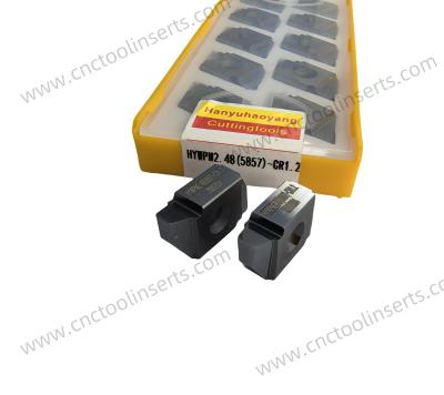 China Pastilhas da série de fresagem ciclônica CNC HYB208 revestidas a PVD, modelo HYWP5047-J, adequadas para usinagem de todos os materiais difíceis de cortar, exceto ligas de alta temperatura. à venda