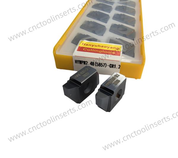 Quality Whirling Milling Blade HY5768-F Coated With HYB208 High Hardness And Non for sale