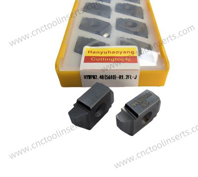 China Pastilhas da série de fresagem ciclônica CNC HYB208 revestidas a PVD, modelo HYWP5047-J, adequadas para usinagem de todos os materiais difíceis de cortar, exceto ligas de alta temperatura. à venda