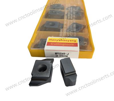China Pastilhas da série de fresagem ciclônica CNC HYB208 revestidas a PVD, modelo HYWP5047-J, adequadas para usinagem de todos os materiais difíceis de cortar, exceto ligas de alta temperatura. à venda
