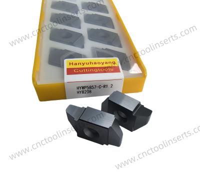 China Pastilhas da série de fresagem ciclônica CNC HYB208 revestidas a PVD, modelo HYWP5047-J, adequadas para usinagem de todos os materiais difíceis de cortar, exceto ligas de alta temperatura. à venda