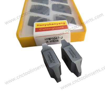China PVD recubierto con HYB208 CNC Cyclone Milling Series Inserts, modelo HYWP5047-J, adecuado para el mecanizado de todos los materiales difíciles de cortar, excepto las aleaciones de alta temperatura. en venta