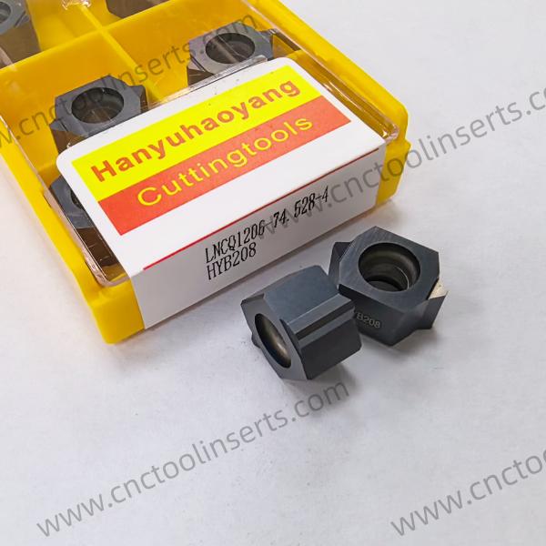 Quality CNC Double-Ended Gear Shaping Milling Insert, PVD Coating, Model LNCQ1206-74.528 for sale