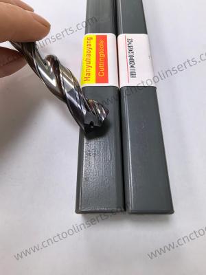 China High Rigidity 2-Flute Solid Carbide End Mills with PVD Coating for Machining Steel and Stainless Steel Model HYD11*200*D12*247*2Z for sale