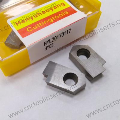 中国 溝入れCNCインサート、HYL20170112、工作機械インサート、超硬合金製、工場直販 販売のため
