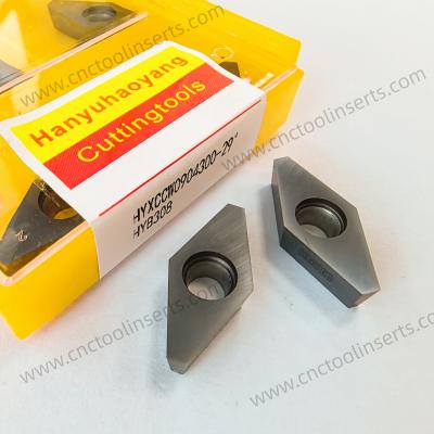 Cina Inserti per fresatura CNC con rivestimento PVD HYXCCW0904303-29° HYB308, adatti per materiali difficili da lavorare, ad eccezione delle leghe ad alta temperatura. in vendita