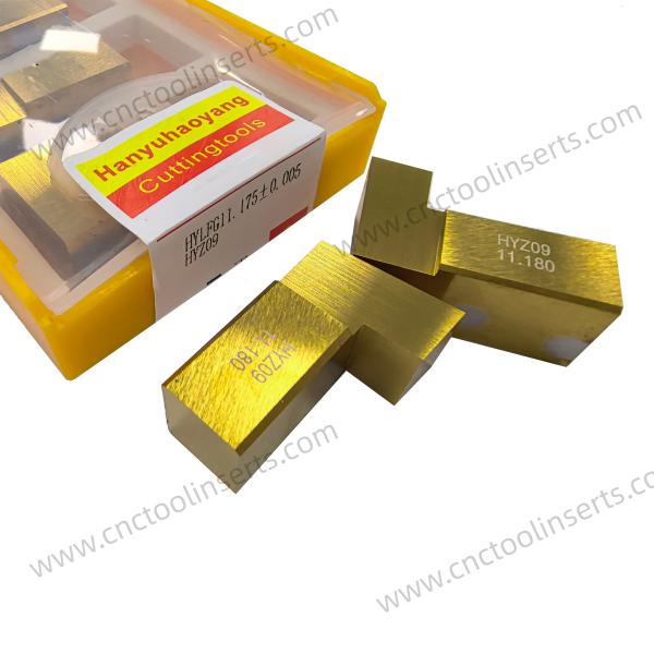 Quality CNC Carbide Special Grooving Insert Series Model LFG11.175 CVD Coating HYZ09 - For Mild Steel Machining for sale