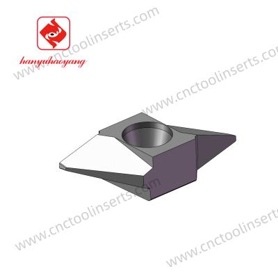 China CNC Professional Gear Milling Insert Series WC-Co PVD Coating 2570723 HYB208, Applicable for All Difficult-to-Machine Materials Except Superalloys for sale