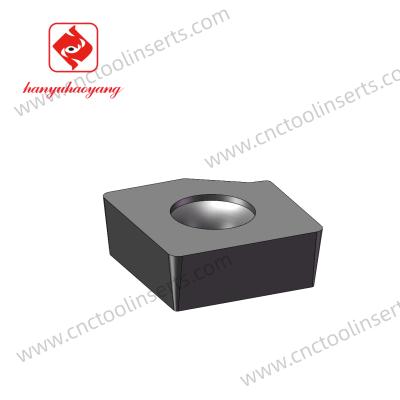 China CNC Professional Gear Milling Insert Series WC-Co PVD Coating HYSC120410-30° HYB208, Applicable for All Difficult-to-Machine Materials Except Superalloys for sale