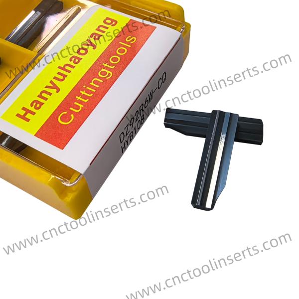 Quality PVD Coated Carbide Reaming Insert DZ92R6W-CQ HYB208 Designed for Challenging Materials Except Temperature Alloys for sale
