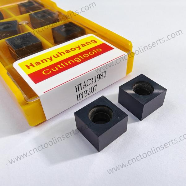 Quality CNC heavy-duty peeling turning insert, model HTAC31983, with PVD coating HYB207, suitable for machining all difficult-to-machine materials except high-temperature alloys for sale