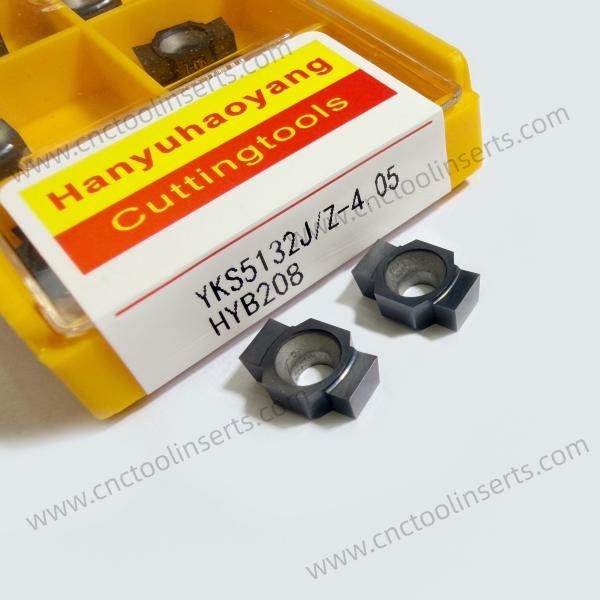 Quality CNC Gear Shaping Insert YKS5132J Z-4.05 – PVD HYB208 Coated, for Difficult Materials (Excl. High-Temp Alloys) for sale