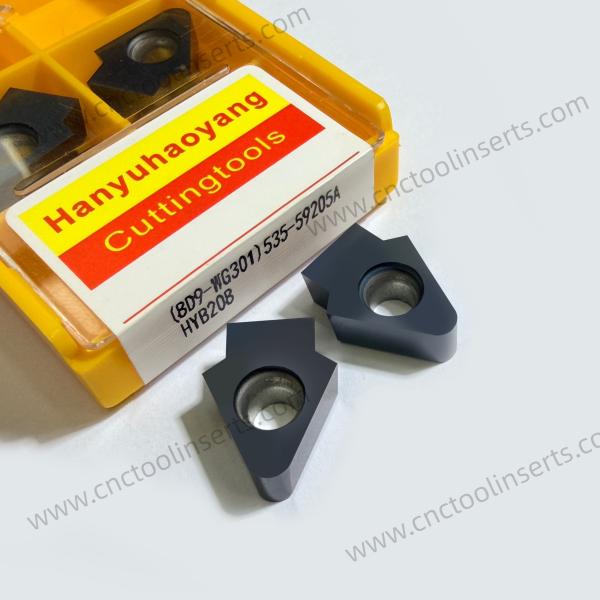 Quality CNC Gear Shaping Insert (BD9-WG301)535-59205A – PVD HYB208 Coated, for Difficult Materials (Excl. High-Temp Alloys) for sale