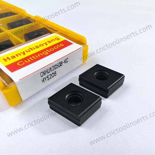 Quality CNHU1205R08 Heavy-Duty Peeling Insert with PVD Coating for Non-Standard Customization in CNC Cutting Tools for sale