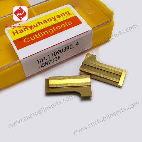 Quality CNC Reaming Insert HYL170903R0.4 – PVD JSB208A Coated for Difficult Materials in Automotive and Aerospace Applications for sale