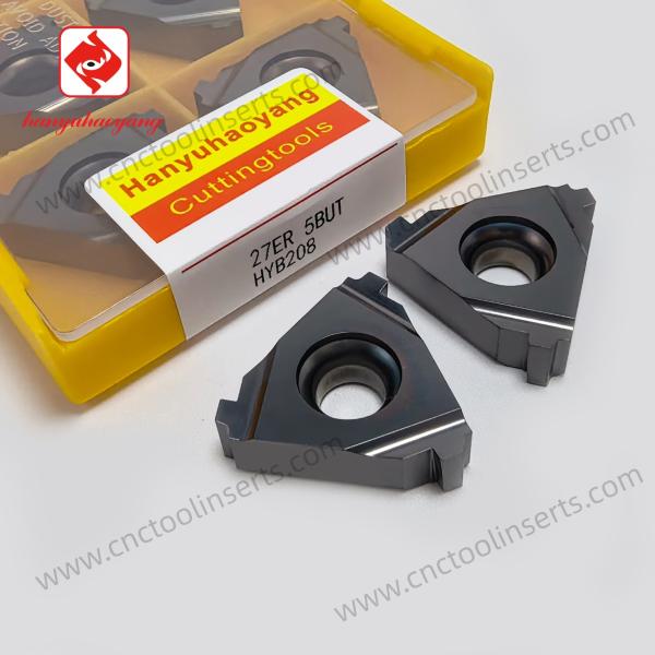 Quality 27NR 5BUT Threading Insert – PVD HYB208, for Difficult Materials (Excl. High-Temp Alloys) for sale