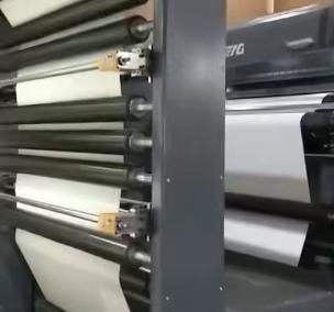 China Industrial Reel To Sheet Cutting Machine Corrugated Paperboard Roll Slitting Machine for sale