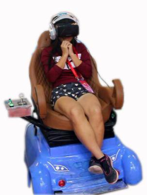 China Amazing Virtual Reality Interactive Amusement racing simulator for sale