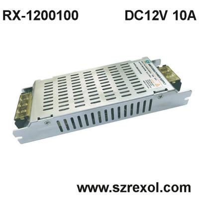 China 12V 10A 120W led light box switching power supply with small size for sale