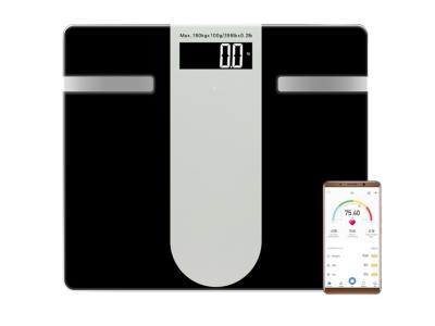 China Digital Body Weight Bathroom Scale Round Corner Design, Large LCD Backlight Display, High Precision Measurements for sale