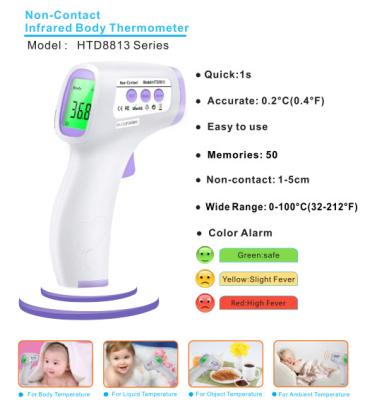 China CoronaVirus (COVID-19) Contactless Infrared Thermometer Non Contact Forehead Theremometer for sale
