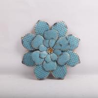 China Custom Metal Flower Ornaments Rustproof Wall Decor 30-60 Day Delivery ODM OEM Available for sale