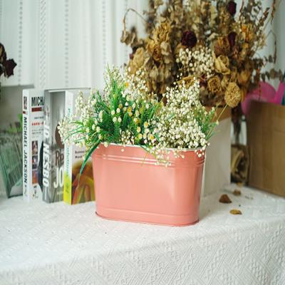Cina L'attaccatura di parete squisita orna il ODM decorativo multicolore dei vasi da fiori del metallo in vendita