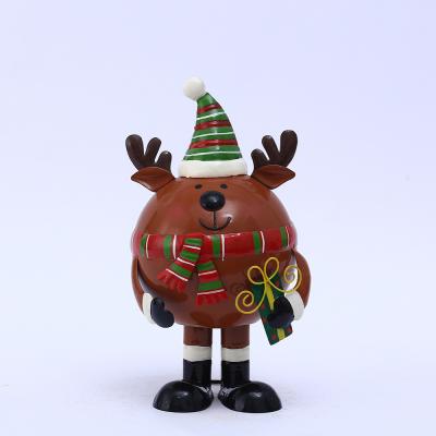 Cina Inossidabile delle figurine della decorazione di Natale del metallo degli alci su misura in vendita