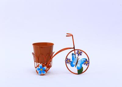 Cina Decorazione domestica del vario di colore di progettazione del metallo della bicicletta di forma vaso del giardino in vendita