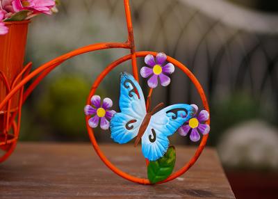 Cina Decorazione domestica del vario di colore di progettazione del metallo della bicicletta di forma vaso del giardino in vendita