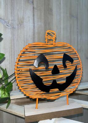 China OEM/ODM Halloween Ornamentenspook/het Ornamentmetaal van de Pompoentuin Te koop