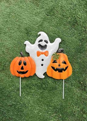 Cina Il metallo casalingo Halloween orna le zucche ed i fantasmi della decorazione in vendita