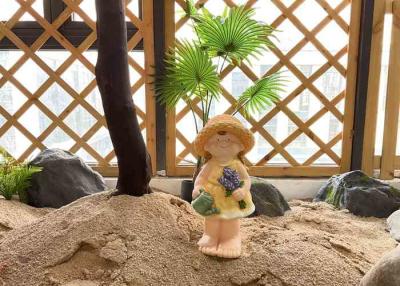 Cina La mobilia multicolore della statua del giardino dell'ossido di magnesio Handcraft stare infantile in vendita