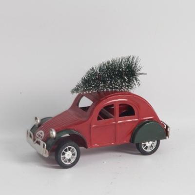 Cina Decorazioni di Natale in metallo moderno Auto rossa Artigianato in vendita