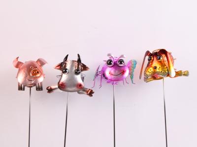 China Low Light Intensity Solar Garden Ornament With LED Cartoon Animal Modeling Snails, Etc. for sale