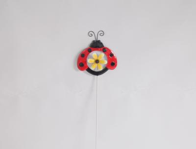 Cina Animali di metallo colorati Decorazione giardino esterno con mulino di vento Farfalla Api Libellula Uccello in vendita