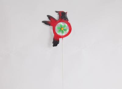 Cina Animali di metallo colorati Decorazione giardino esterno con mulino di vento Farfalla Api Libellula Uccello in vendita