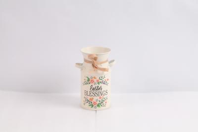 Cina Vaso di ferro colorato Disponibilità all'aperto all'interno Decorazioni metalliche in vendita